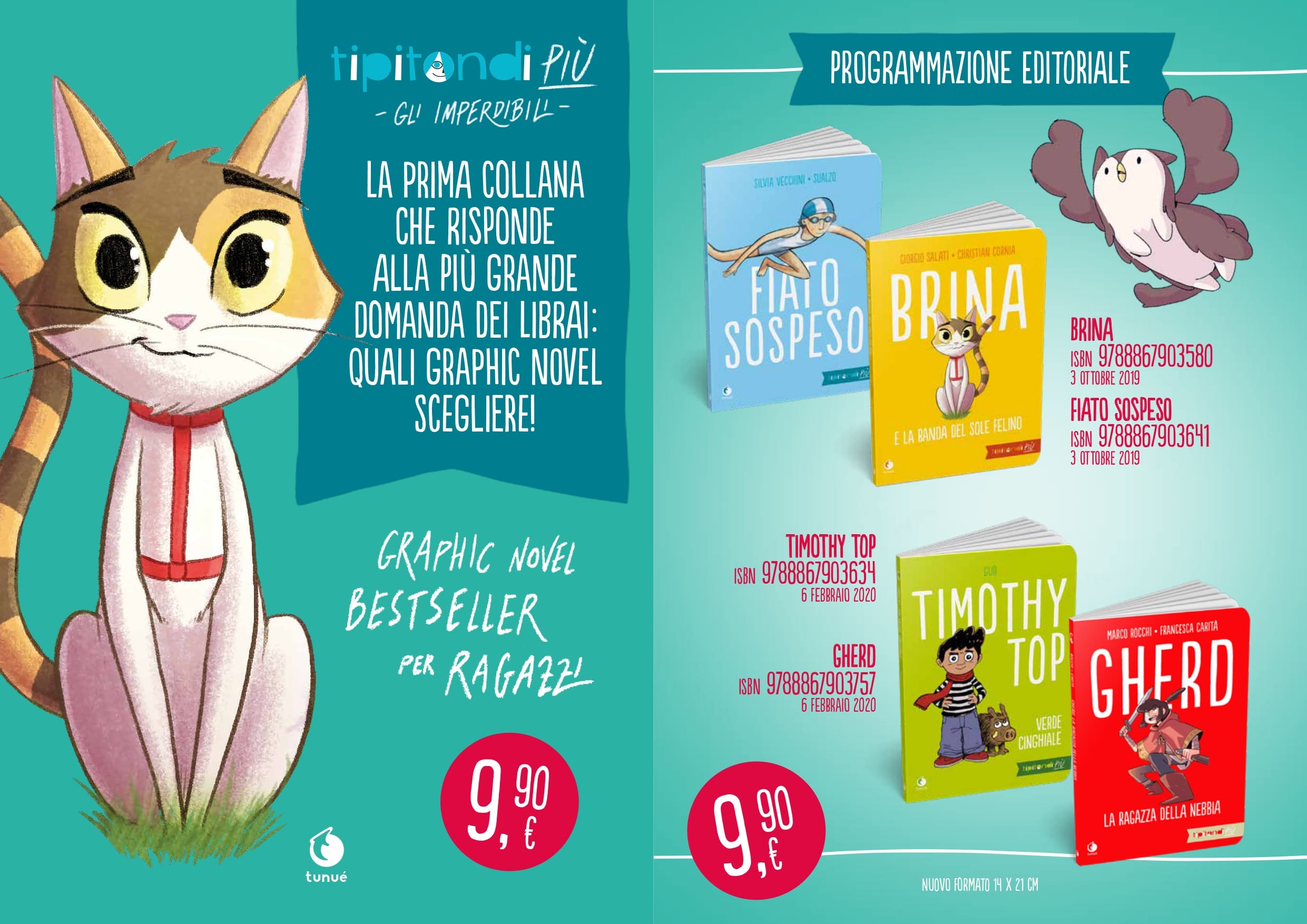 I nuovi Tipitondi Più: Timothy Top e Gherd - Tunué