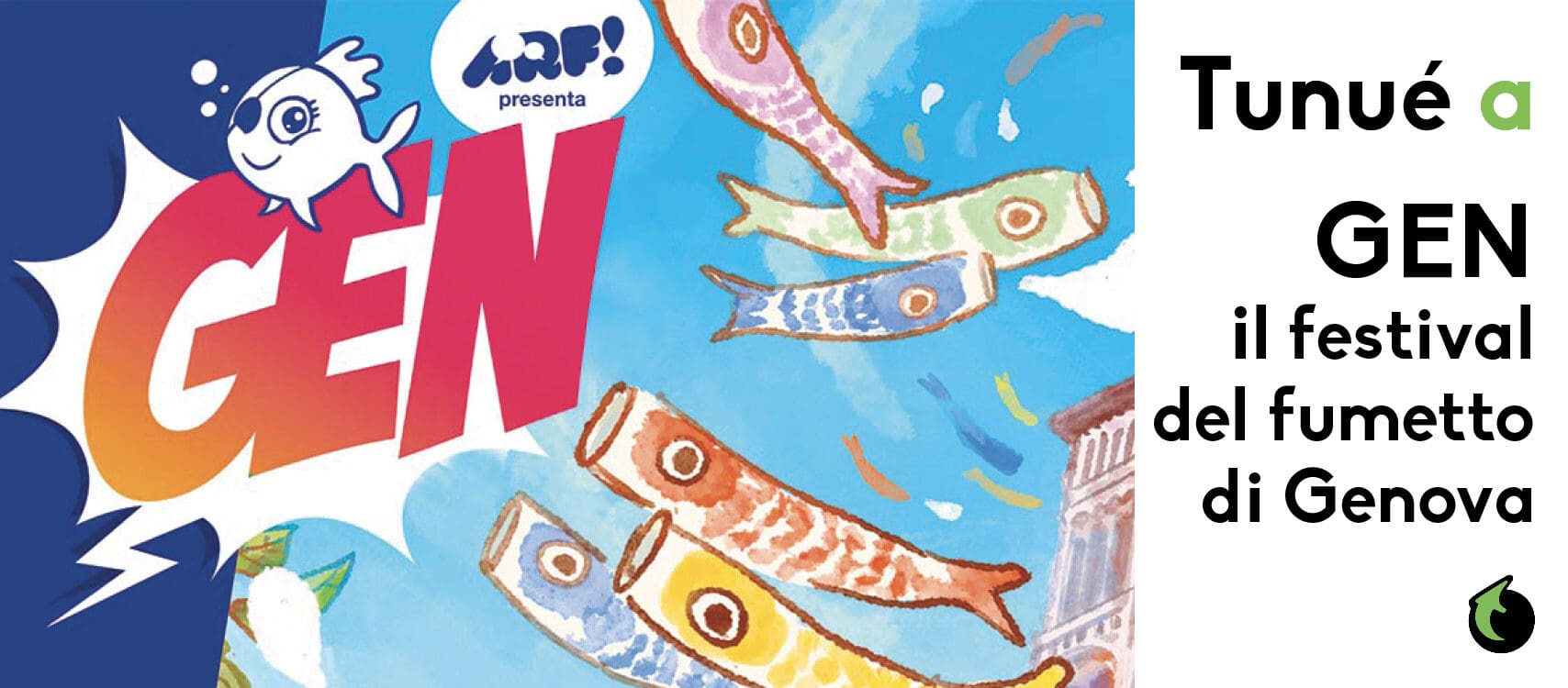Tunué a GEN, il festival del fumetto di Genova