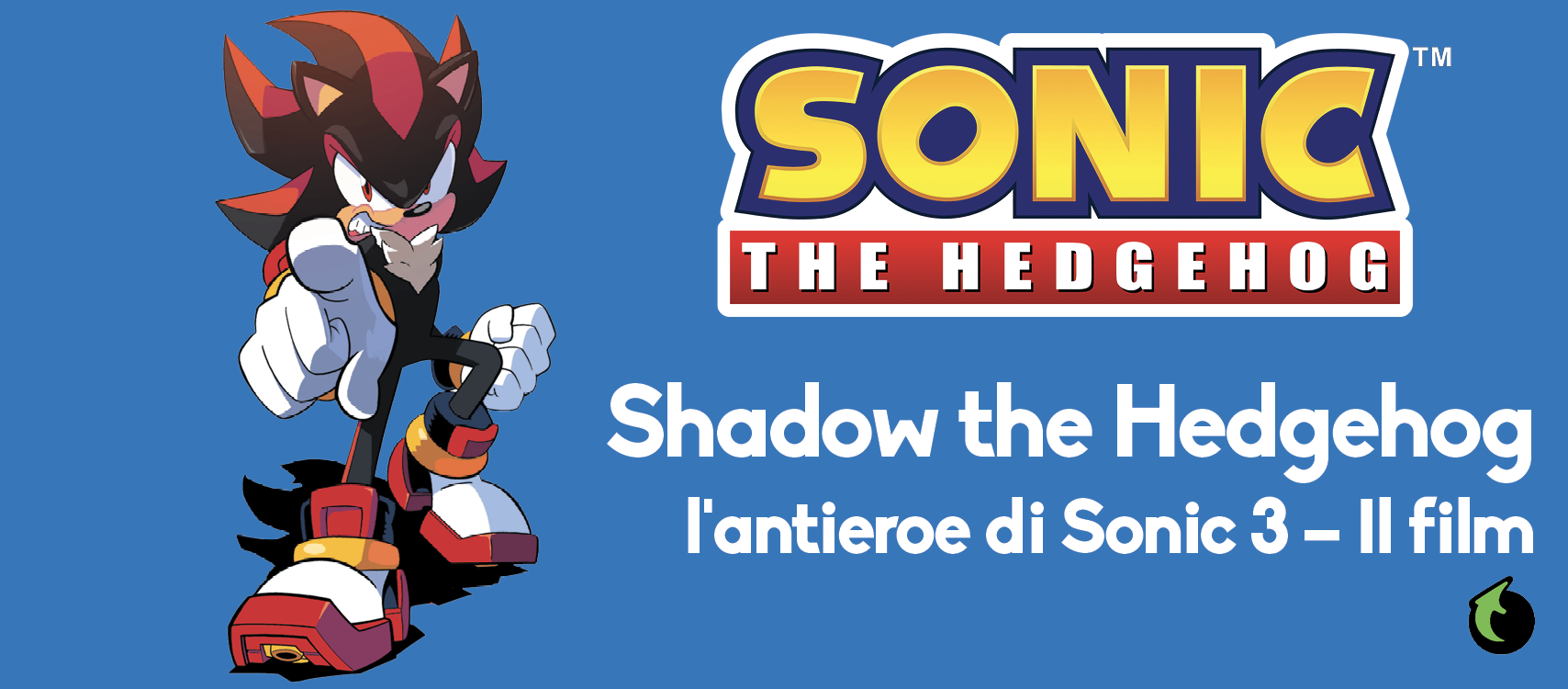 Shadow the Hedgehog, l’antieroe di Sonic 3 – Il film