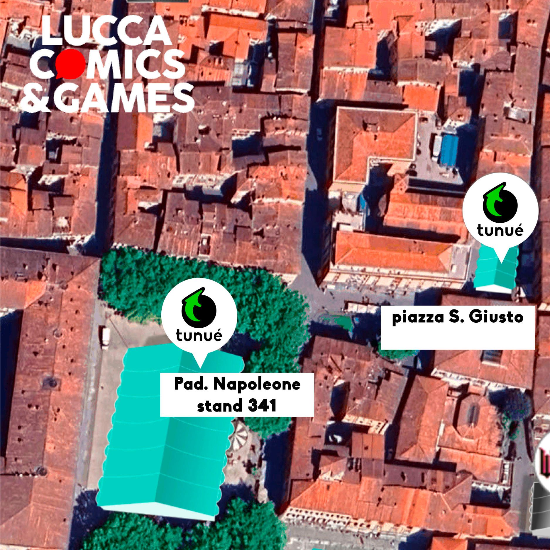 Tunué al Lucca Comics & Games 2025